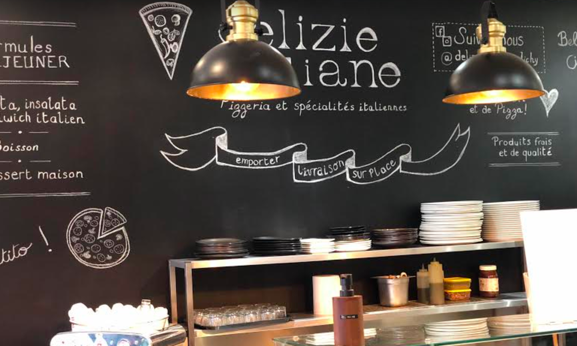 Delizie Italiane Clichy - Pizzeria et spécialités italiennes